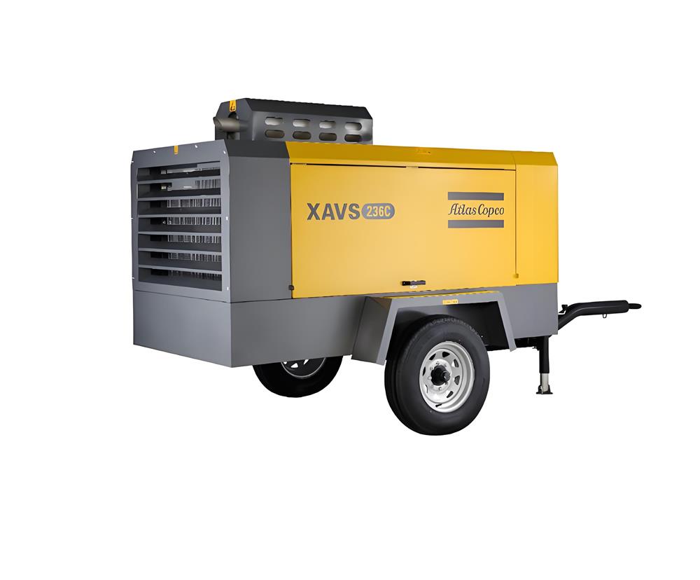 Atlas Copco XAVS500 XAVS236 Mobile Portable Cummins Diesel Engine Scre ...